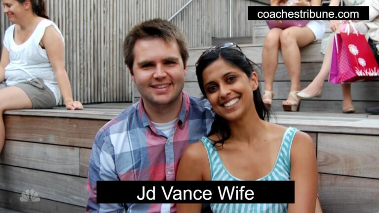 Jd Vance Wife, Family and More - Coaches Tribune